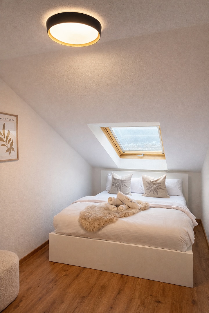 Alpenapartment Moritz, Balkon Tiefgarage Bergblick - Bad Hindelang