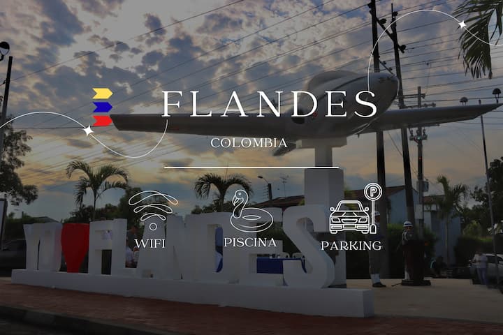 House 5 Stars+pool+wifi+kitchen+parking At Flandes - Flandes