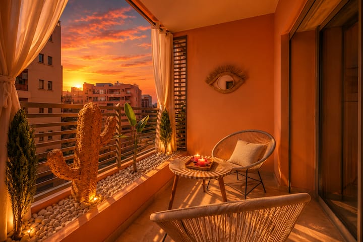 Hidden Gem In Guéliz : Pools, Spa & Gym - Marrakech
