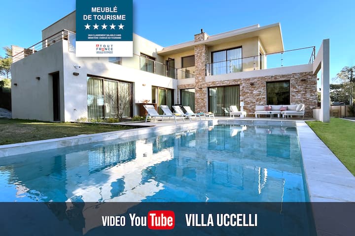 Uccelli • Villa Moderne 5* Piscine Pour 12 Pers - Fréjus
