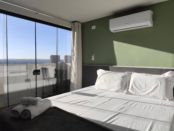 Studio Na Cobertura Com Vista Linda #263 - Curitiba