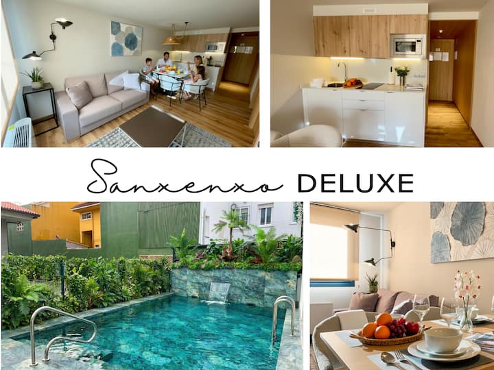 Sanxenxo Deluxe 2 Dormitorios Vista Al Mar 14 - Portonovo