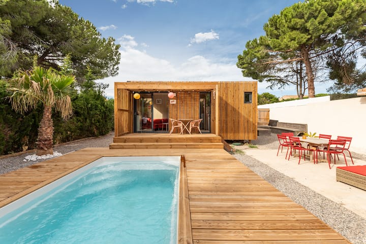 Lo Spritz Logement Atypique Avec Piscine Privée Et - Agde