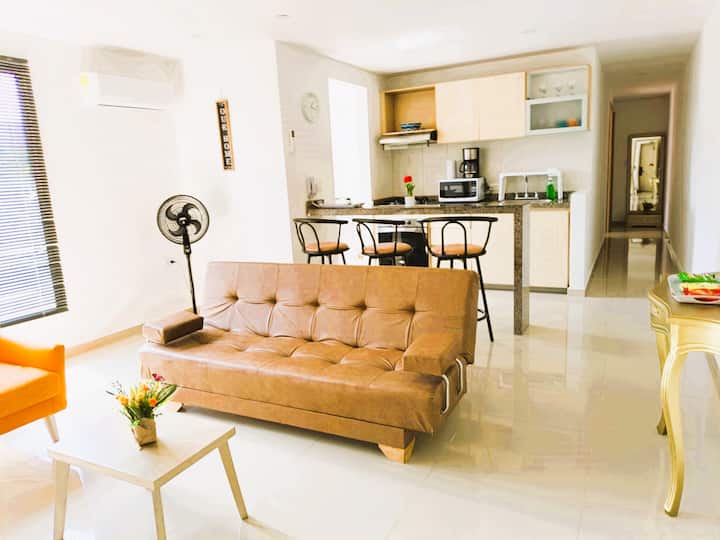 Apartment Near Buenavista And Viva. Sleeps Upto 6. - Barranquilla
