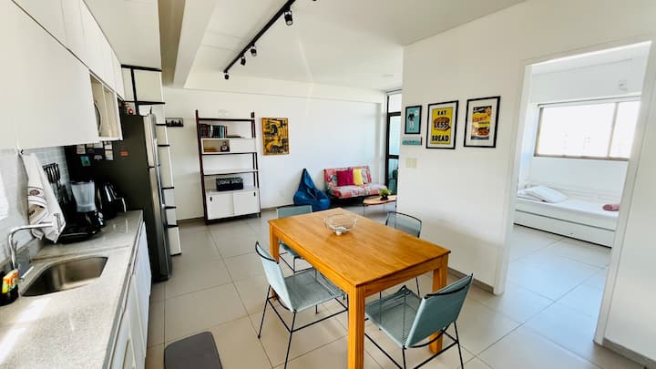 Apartamento Completo E Confortável Na Beira Rio! - Recife