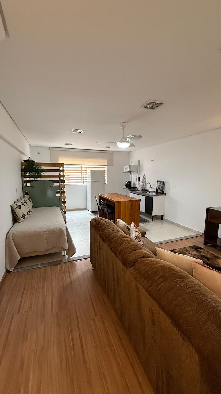 Apartamento No Centro Brotas - Sala3 - Brotas