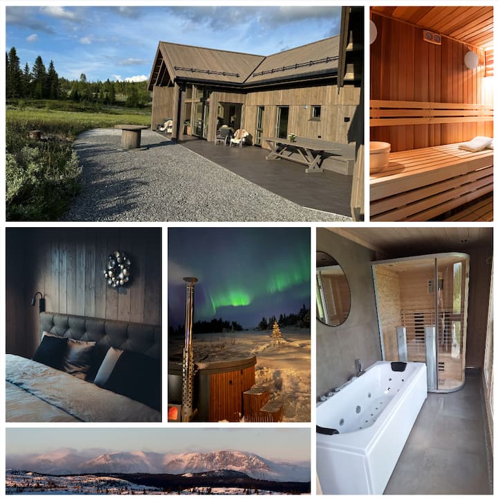Cozy Wellness & Cross Country Ski Mountain Lodge - Norway