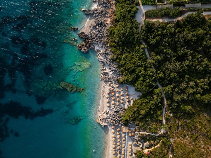 Beachfront Villa At White Rocks Resort, Dhermi - Dhërmi