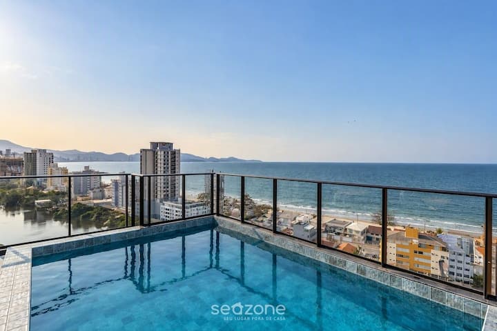 Comfortable Apartment With Ocean View - Pôrto Belo Cle1203 - Porto Belo