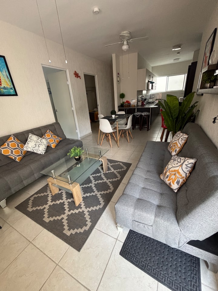 Depto Comodísimo & Súper Equipado Ac/wifi/alberca - Playa del Carmen