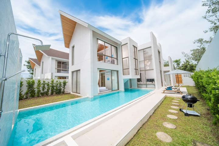 Newly Designer& Luxury Villa, 4br, Private Pool-v9 - Phuket