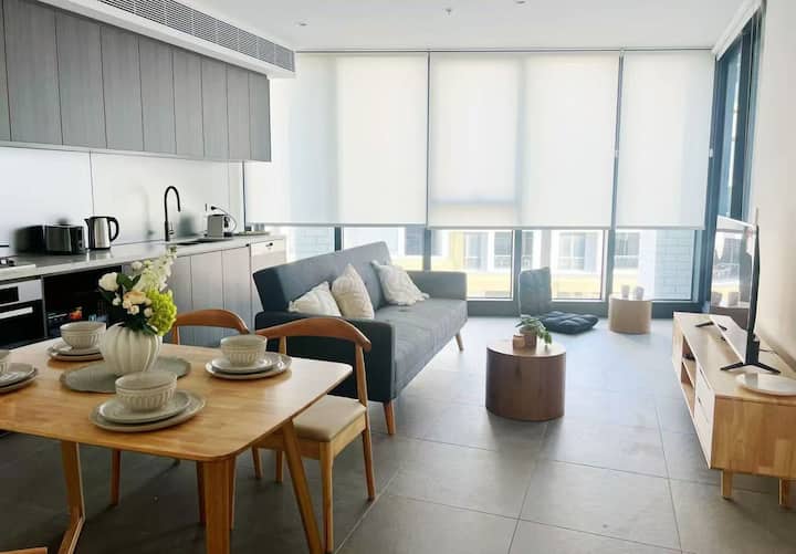 Stylish 2 Beds Apt In Olympic Park - Accor Stadium