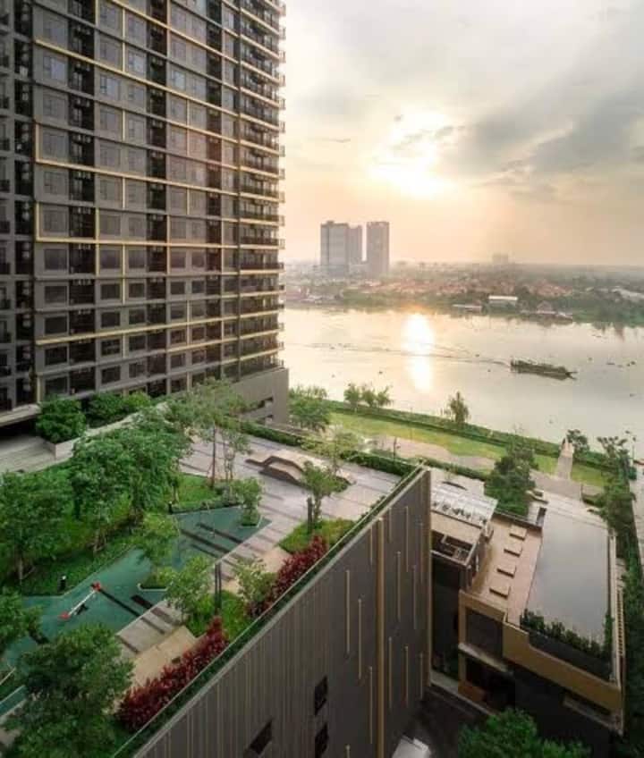 Riverside Sky Pool Bts Condo - Bangkok