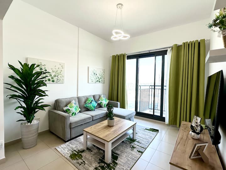 Cozy And Elegant 1 Bedroom Una| Town-square Dubai - Dubai