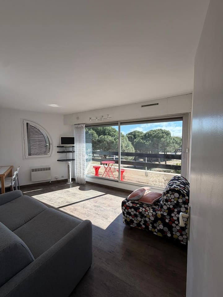 Studio Cosy, Balcon, Piscine /Plage Port Camargue - Plage de l'Espiguette