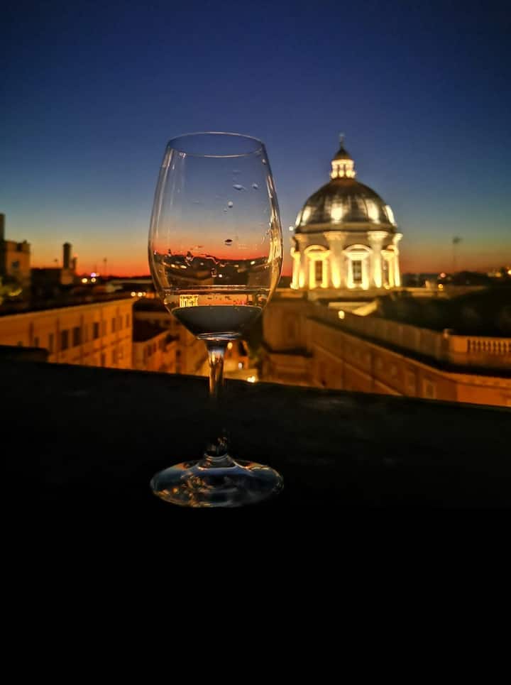 Attico Centralissimo Terrazza E Vista Su Roma - Monti