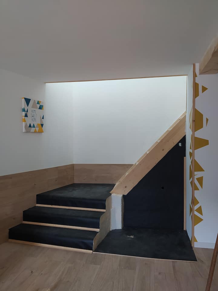 Maison De Rue Rénovée à Neuf - Saint-Vallier