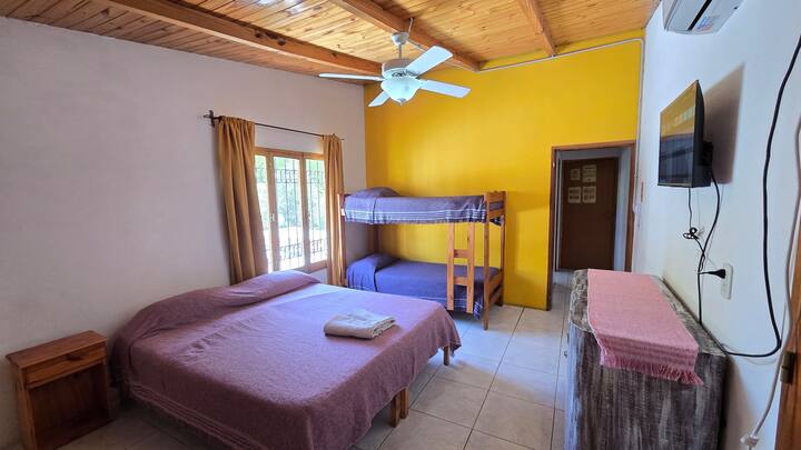 Habitación Privada Hasta 4 Personas - San Rafael