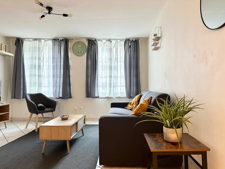 Le Repère: 2-4pers/lit Kingsize/3* - Nancy