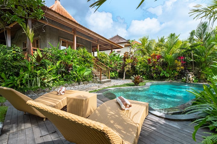 Villa Ubud With Garden View Kak Oman Villa - Indonesia