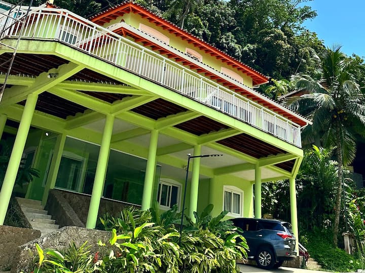 Casa Verde Pé Na Areia - Ilha Grande