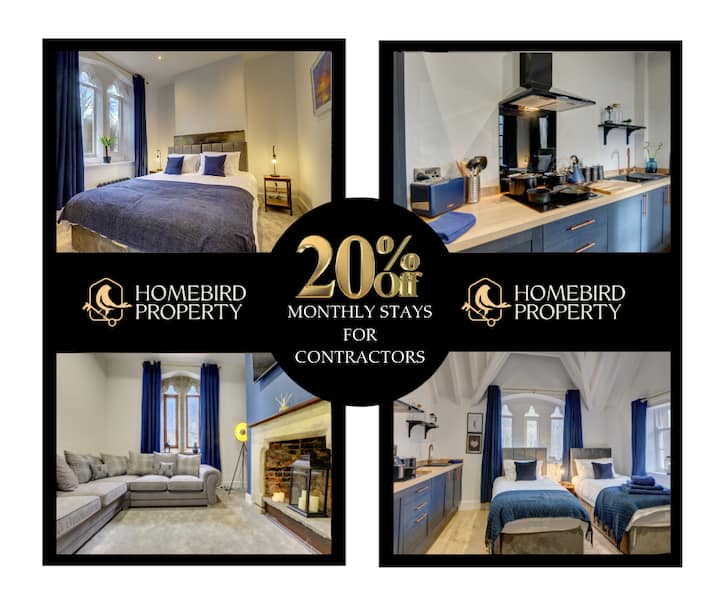 10% Off This Week | 6br/6ba, City Centre+parking - Leeds