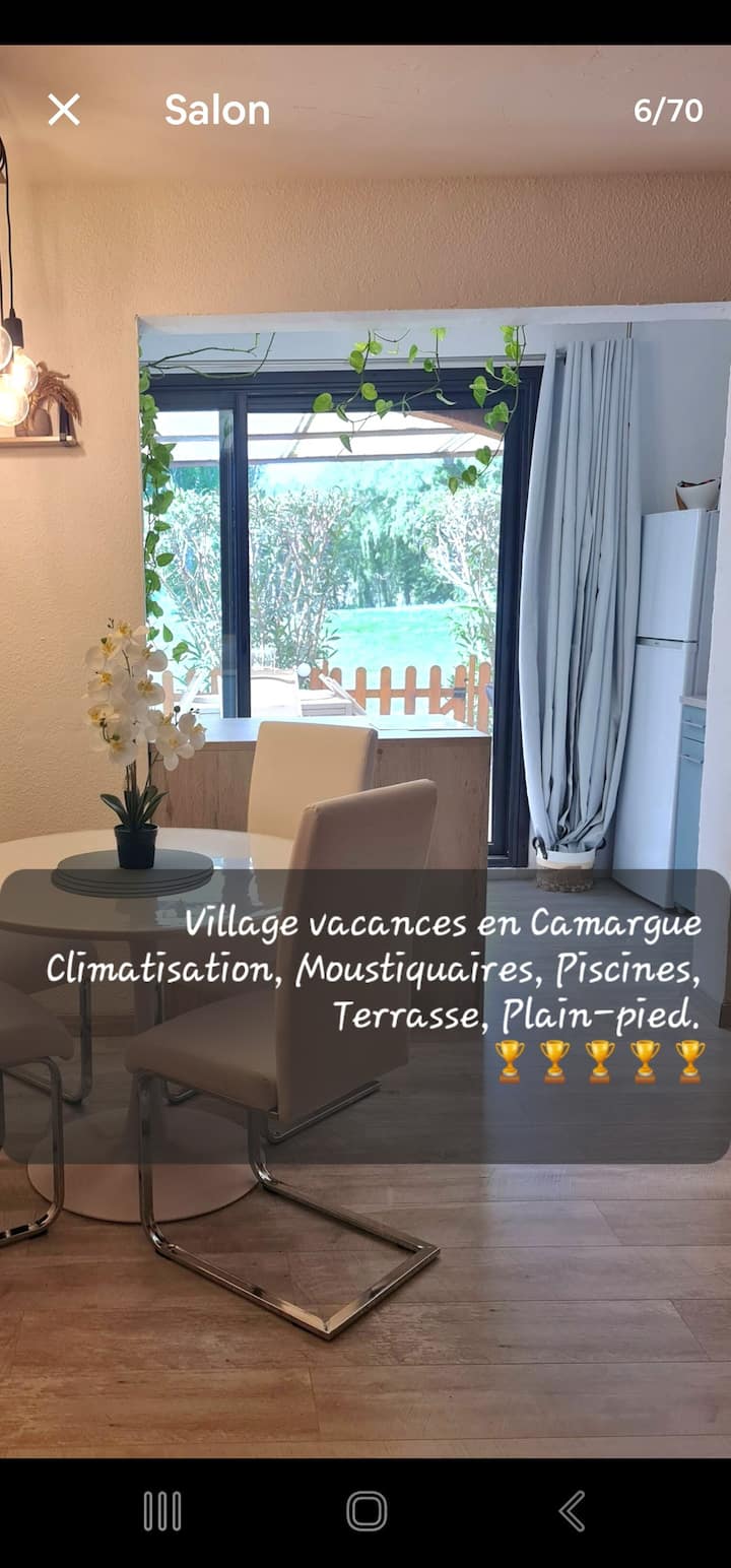 T2 Tout Confort Dans Un Cadre Exceptionnel. - Camargue