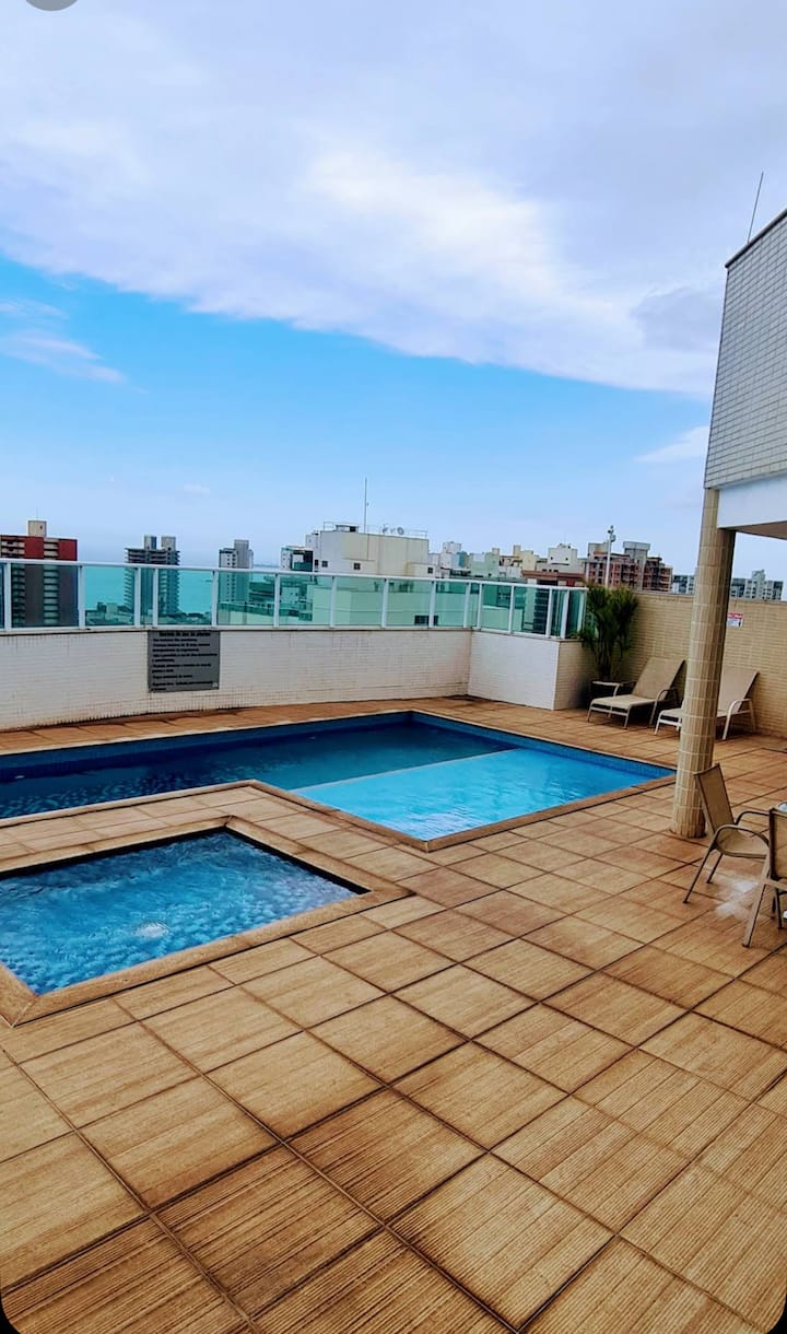 Encantador Ap Na Praia De Itapoã - Vila Velha - Es - Vila Velha