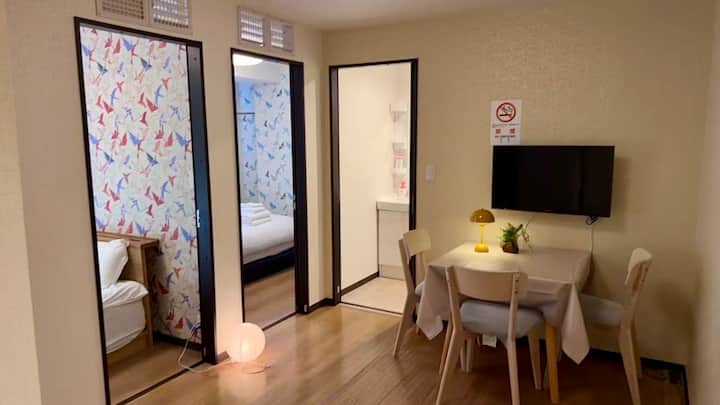 黒門市場民宿義の居;步行可抵达黒門市場/道頓堀格力高/机场直达/Usj/2室1厅(带地暖)2卫1浴室 - Osaka