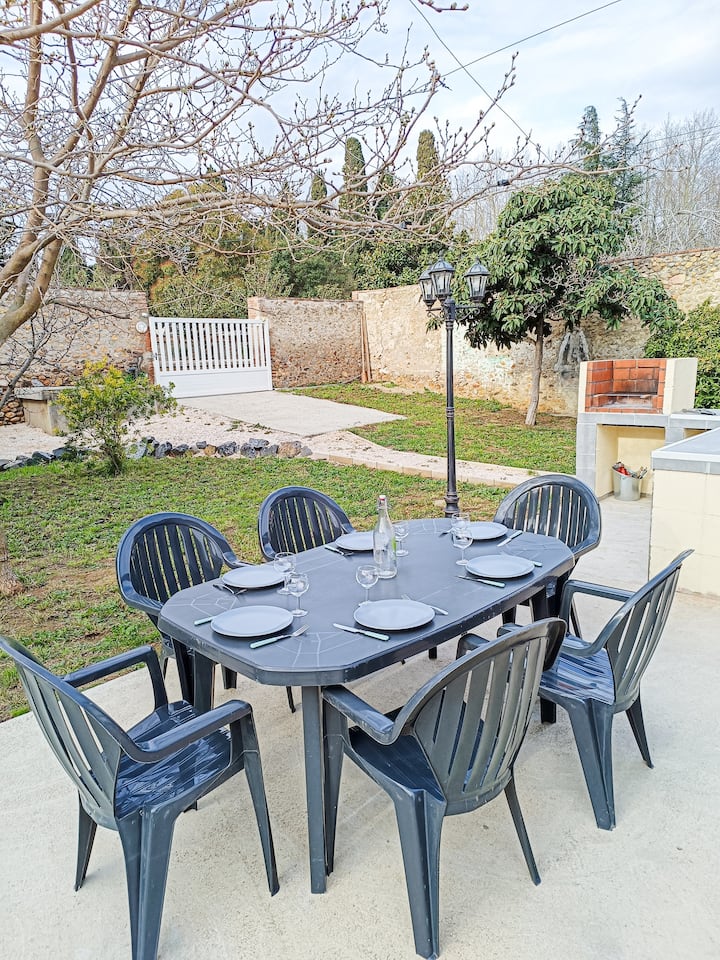 Maison 6 Pers. Jardin, Clim Et Pétanque - Languedoc-Roussillon