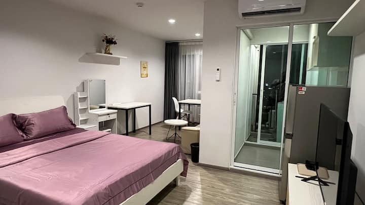 曼谷市中心Bangson城市公馆酒店旅社公寓地铁站公寓高层好景 - Bang Kruai