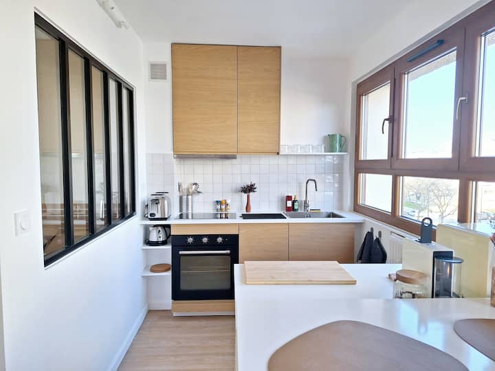 Le Coucher De Saison - T2 Standing Rennes - レンヌ