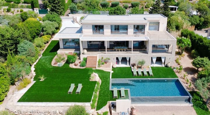 Splendide Villa Vue Mer / Piscine - Fréjus