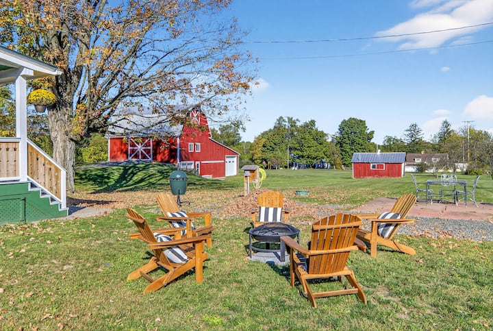 Cayuga Lake Farmhouse On Finger Lakes Wine Trail - Interlaken