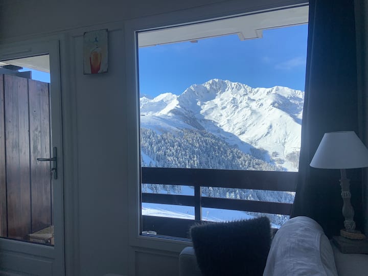 Vue Imprenable ! Pied Piste & Familiale & Raquette - Lac d'Espingo