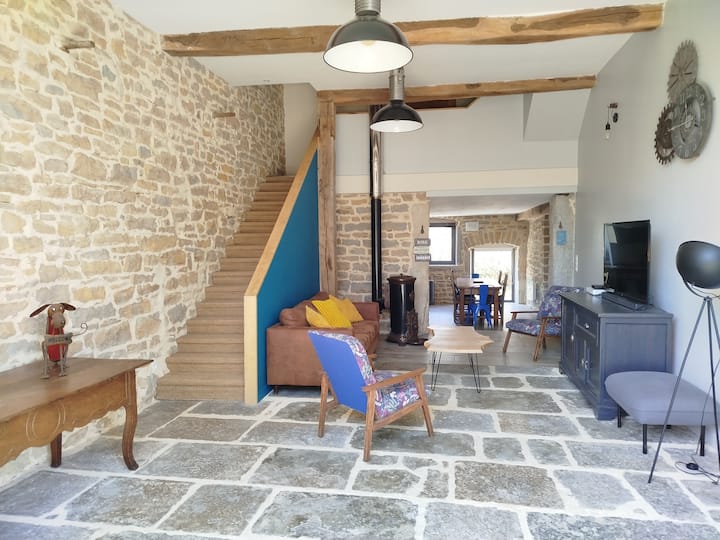 Le3, Gîte De Charme Et De Caractère - Baume-les-Messieurs