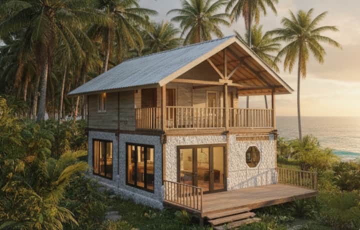 Old Rustic Beach Villa Tanjung - Lombok