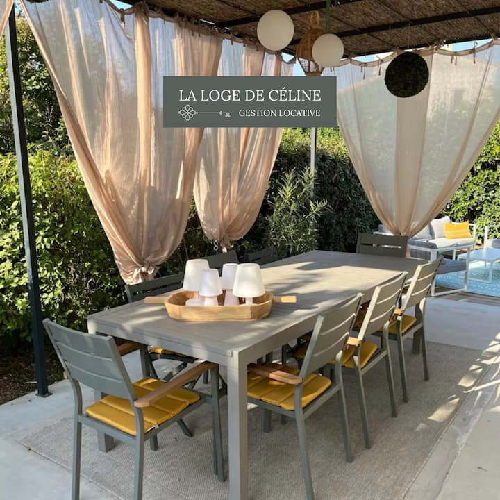 ※Villa Cosy 8-10 Pers Grand Jardin Et Piscine ※ - Mauguio