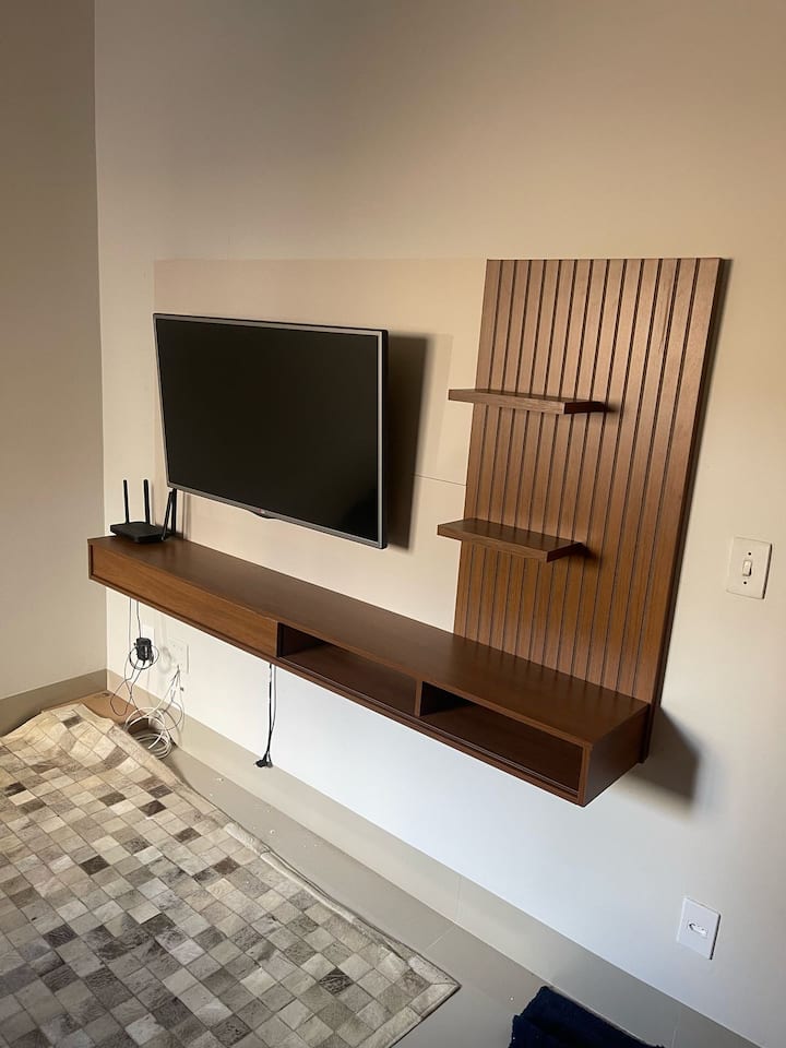 Apartamento Aconchegante Prox A Ufu Hc Com Ar - Uberlândia