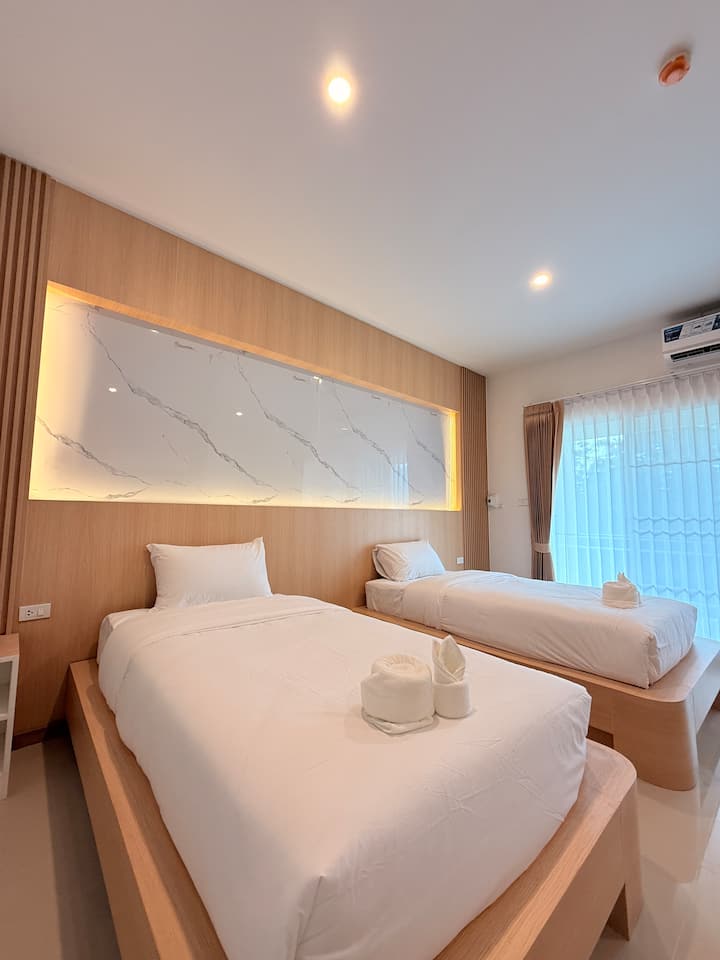 Vera Residences Mae Sai - Deluxe Twin Bed - Mae Sai