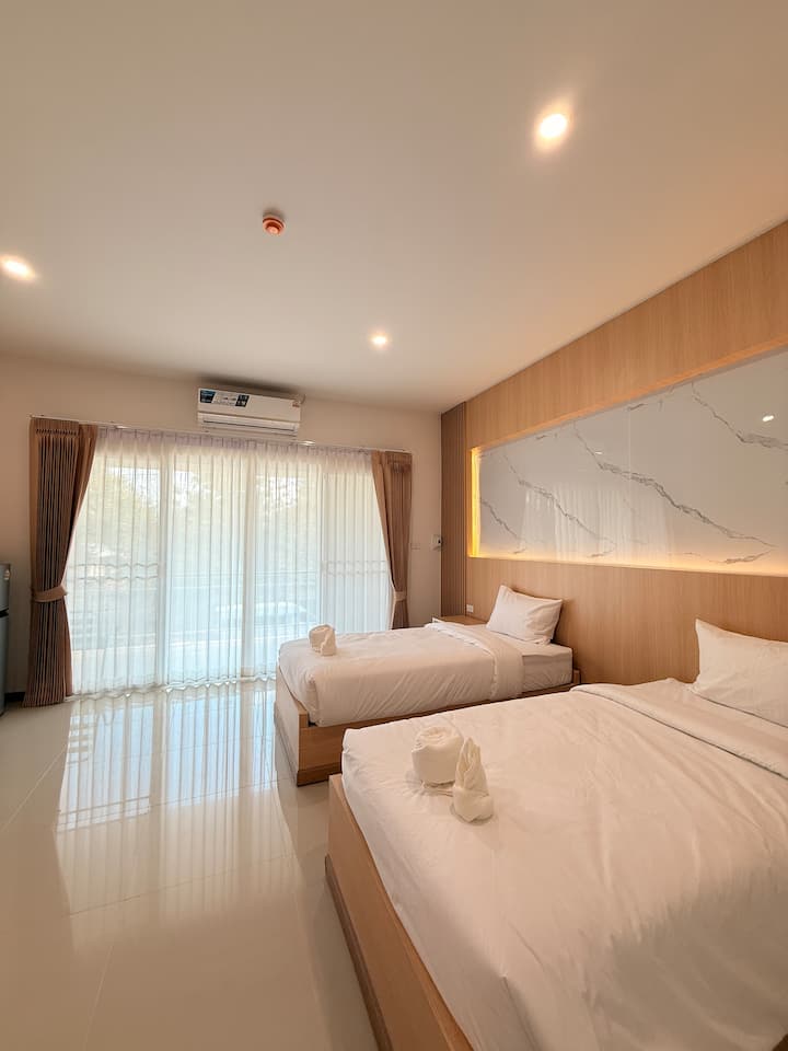 Vera Residences Mae Sai - Deluxe Twin Bed - Mae Sai