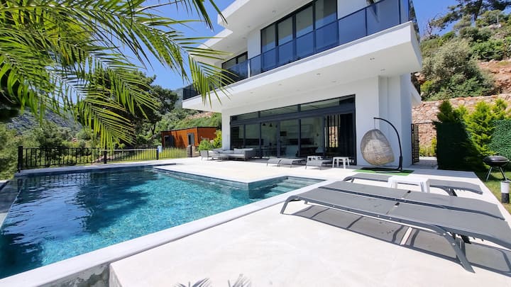 Deniz Manzaralı ÖZel Havuzlu (Villa ŞIrin) - Adrasan