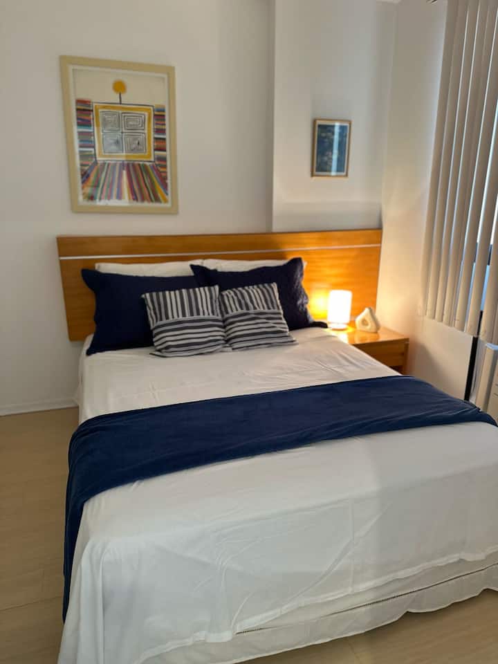 Flat Copacabana 2 Min A Pé Do Metrô C/ Garagem - Copacabana