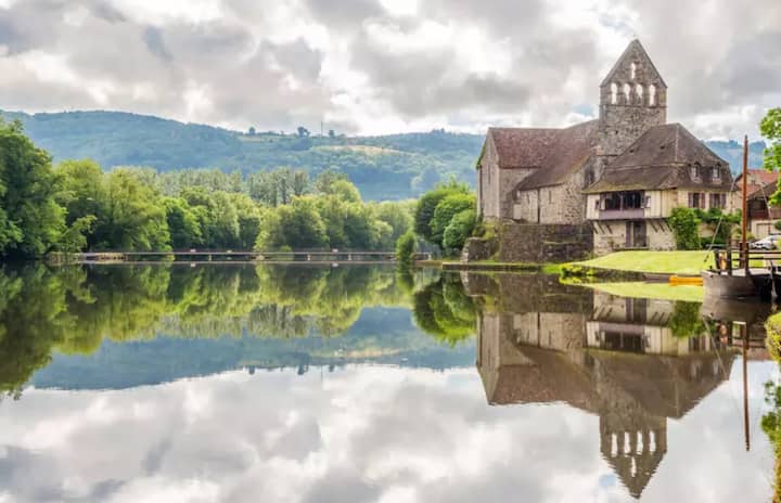 Maison 7 Pers. Vue Dordogne - Beaulieu-sur-Dordogne