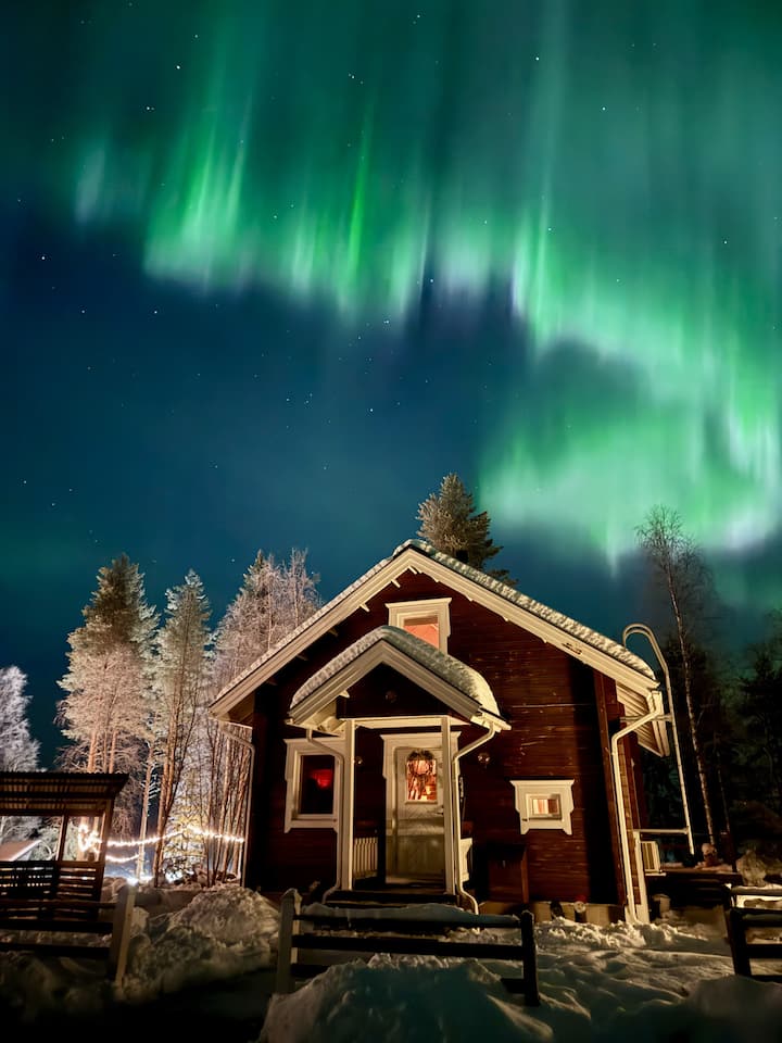 Rauhala, Lake Cabin - Rovaniemi