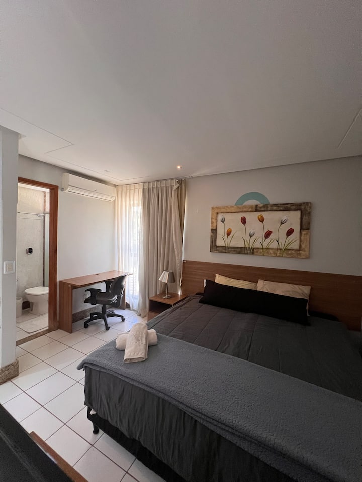 207 A Apto No Hotel Sun Square - Goiânia