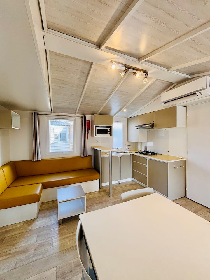 Mobil-home 3 Chambres, Climatisé, Camping 4* - Gastes