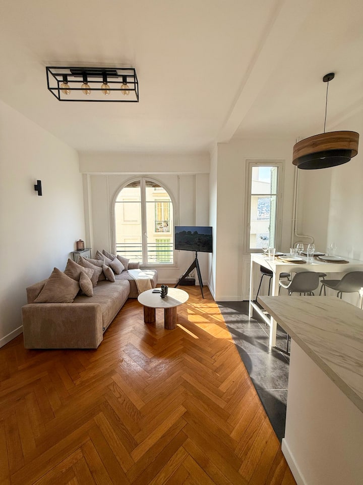 Appartement Hyper Centre Gare Nice 4pers - Nice