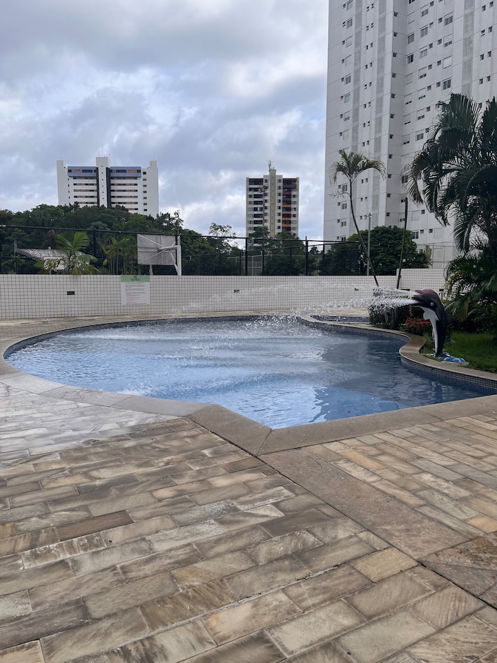 Apto C/piscina Na Ponta Negra Ma - Manaus