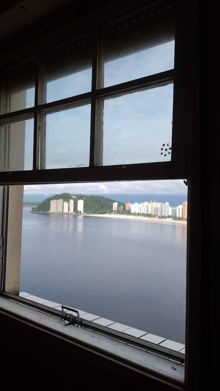 Studio Prédio Pé Na Areia - Santos